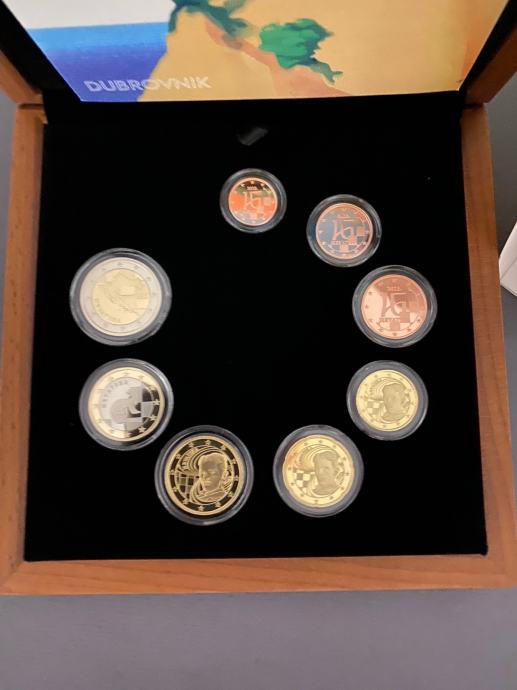 Euro set Dubrovnik 2023. Proof