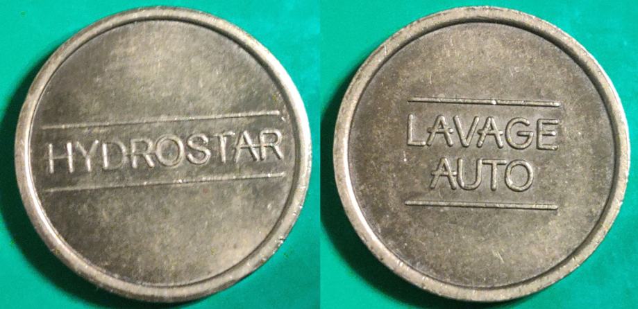 France Car Wash Token - Hydrostar