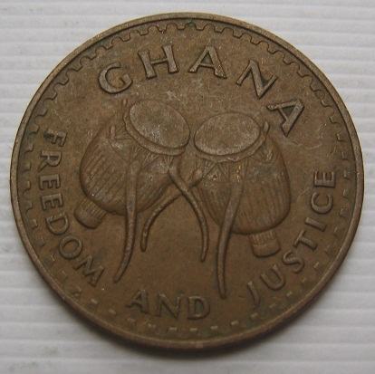 GHANA 1 PESEWA 1967