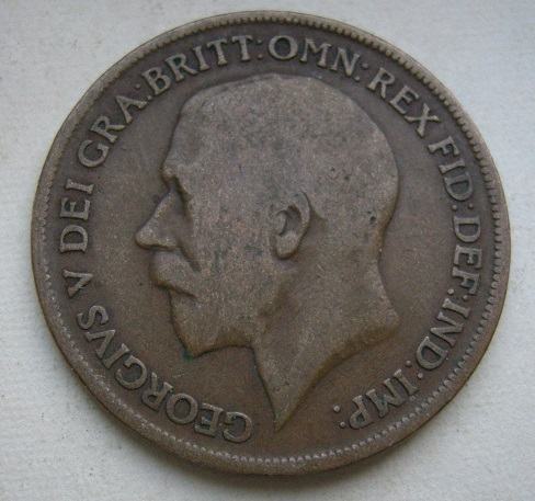 GREAT BRITAIN 1 PENNY 1913