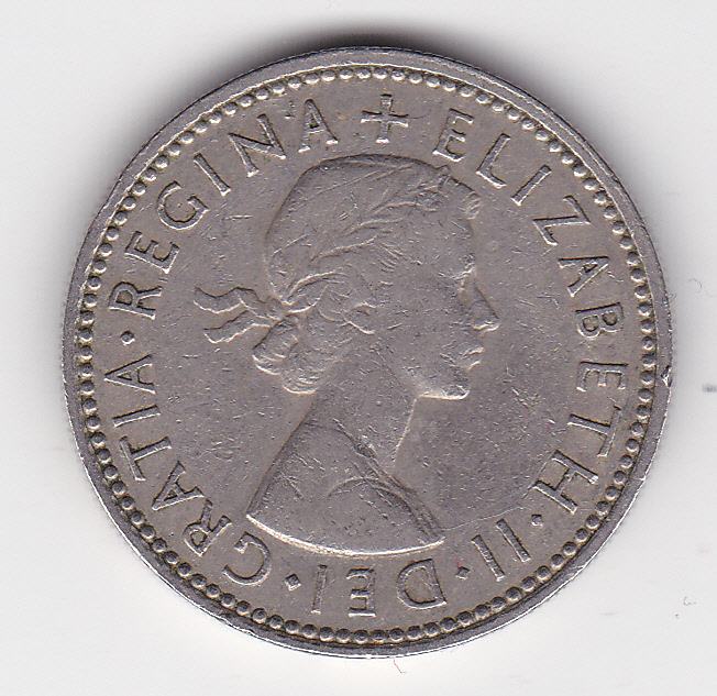 GREAT BRITAIN - 1 SHILLING - 1963 - * 205