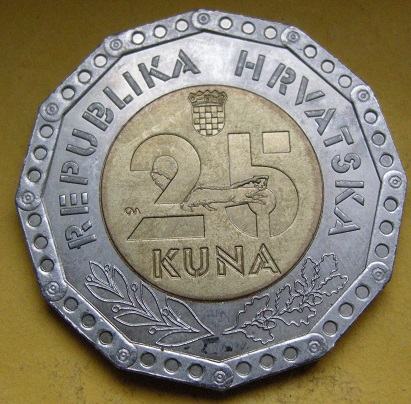 Hrvatska 25 Kuna 2021
