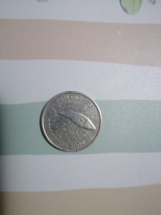 HRVATSKA (2 KUNE 2000) TUNJ (THYNNUS THYNNUS)