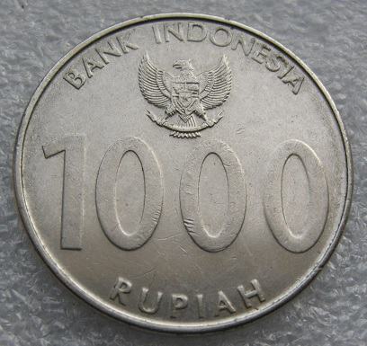 Indonesia 1000 Rupiah 2010