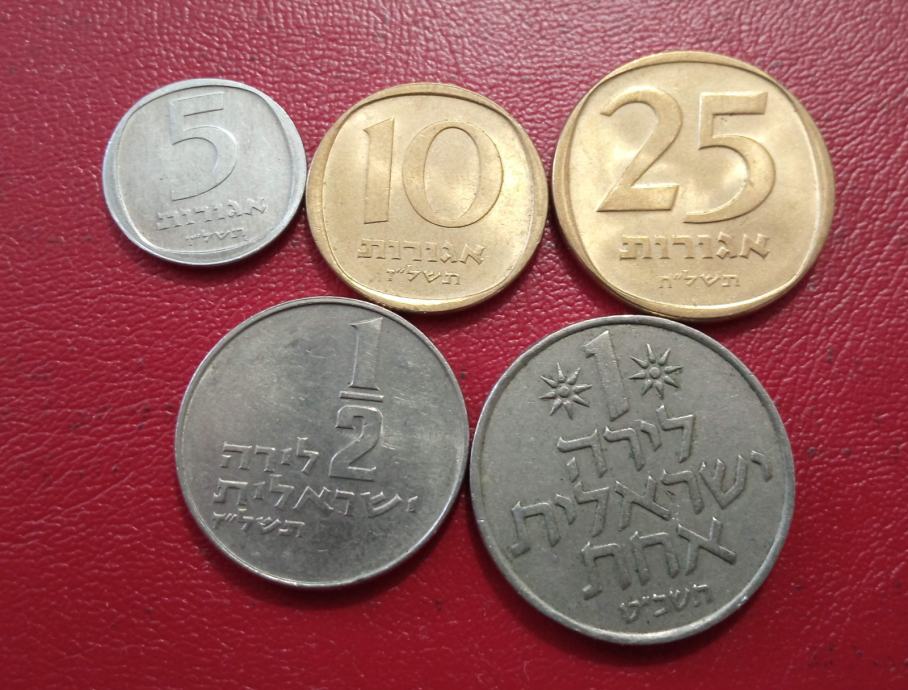 Izrael lot kovanica