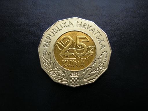 Kolekcija kovanica od 25 kuna