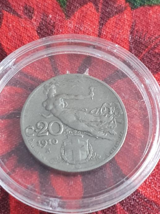 Kovanica iz 1910.g.