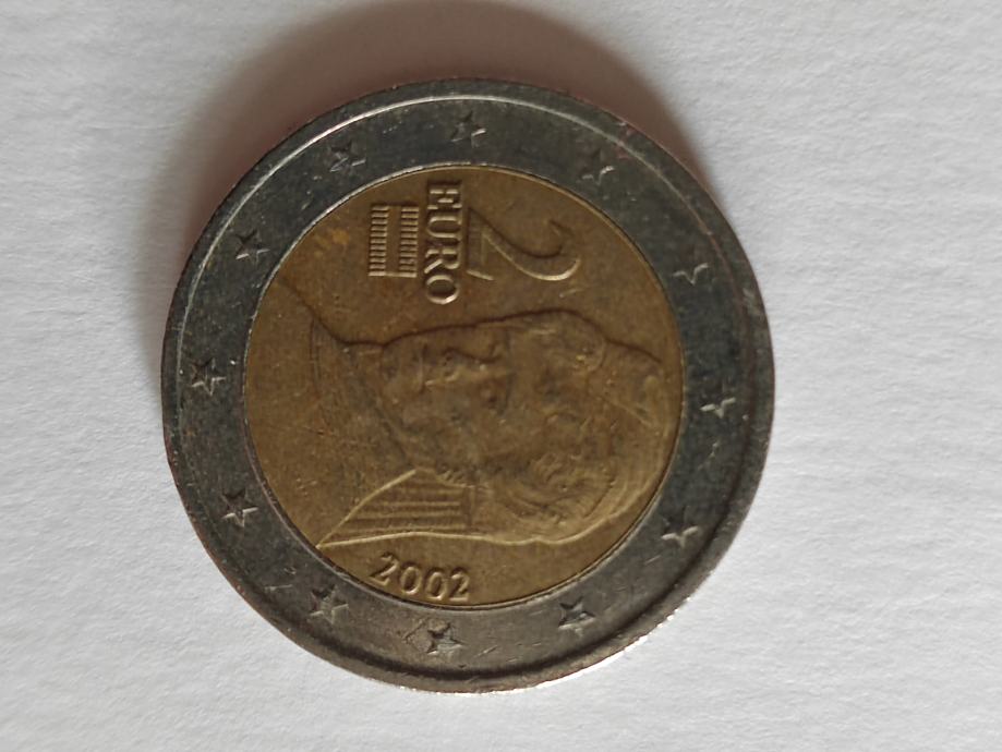 Kovanica 2 eura iz 2002