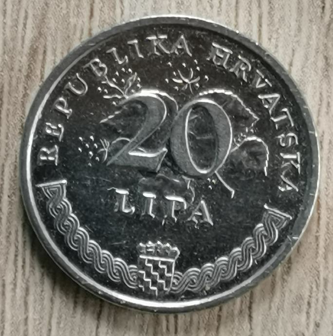 KOVANICA 20 LIPA 2003.