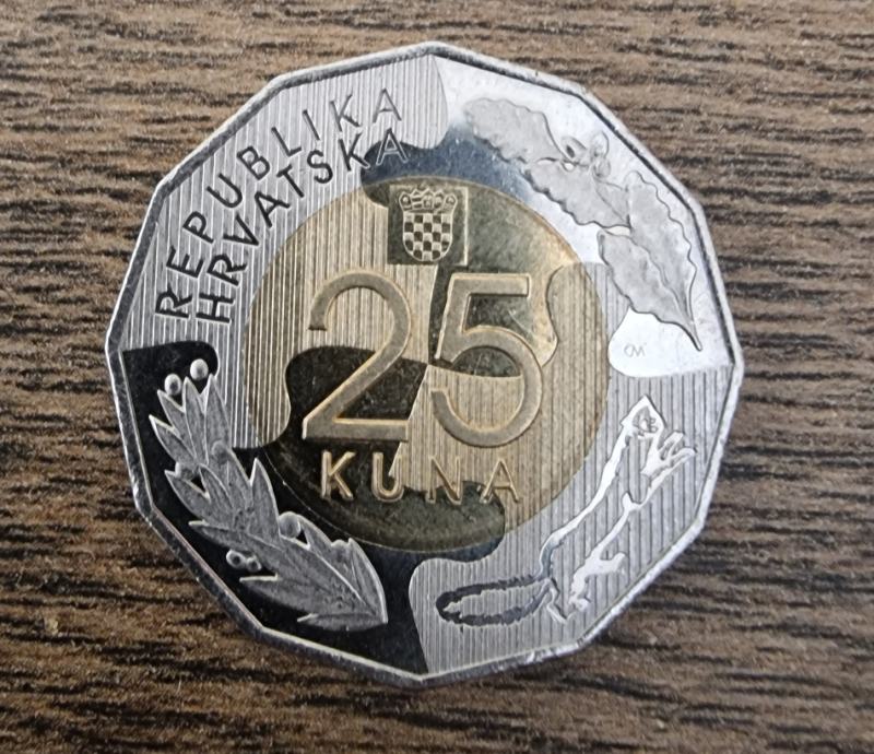 Kovanica 25 kuna Puzzla