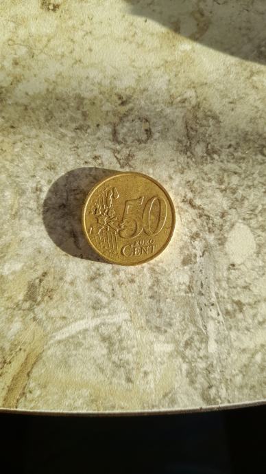 Kovanica 50 centi - Francuska 1999.