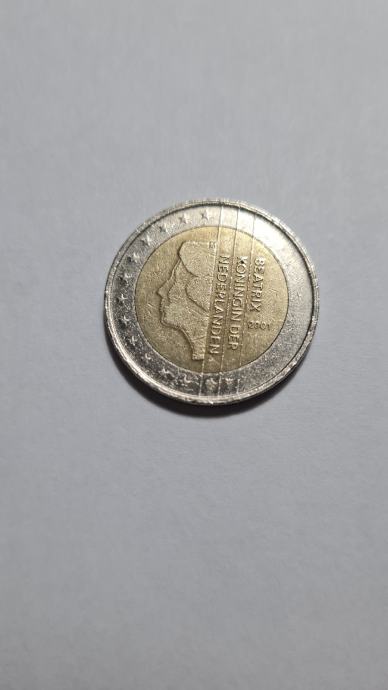 Kovanica BEATRIX KONINGIN DER NEDERLANDEN 2001