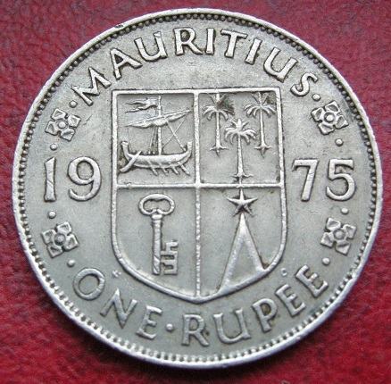 MAURITIUS 1 RUPEE 1975