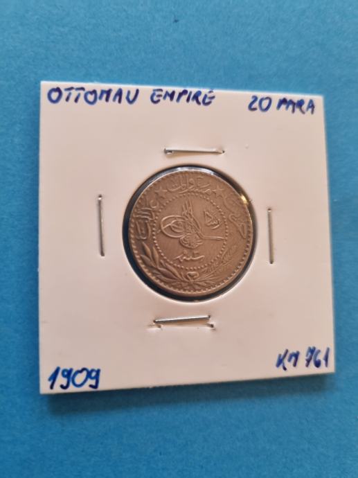 Turska (Ottoman Empire) 20 Para 1909