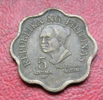 PHILIPPINES 5 SENTIMOS 1981