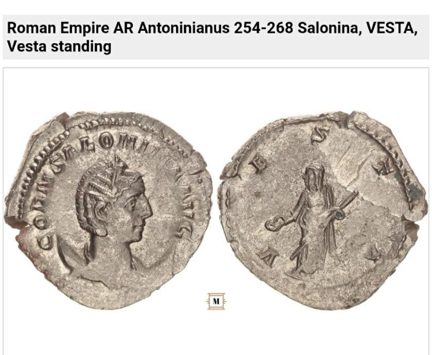 RIMSKI SREBRNI NOVČIĆ