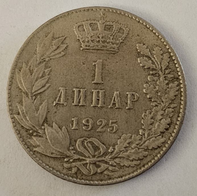 SHS- 1 DINAR 1925.