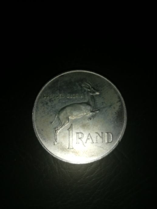 Silver Rand South Africa 1973. (xf) proof
