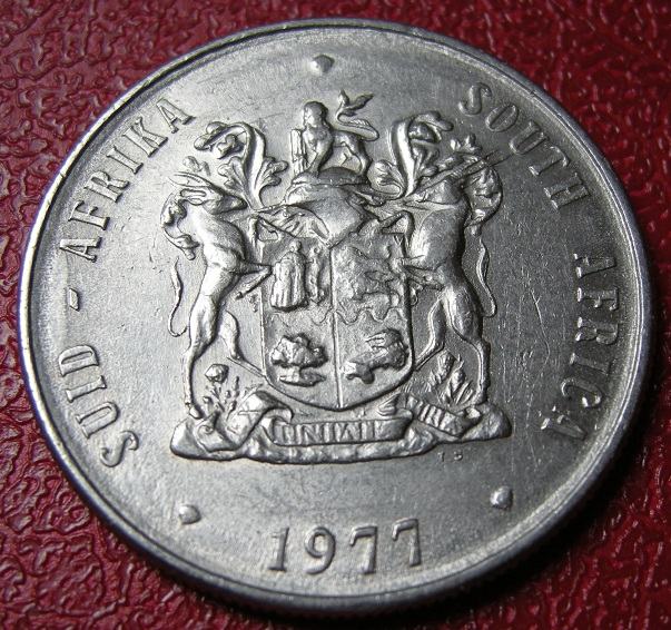 SOUTH AFRICA 1 RAND 1977