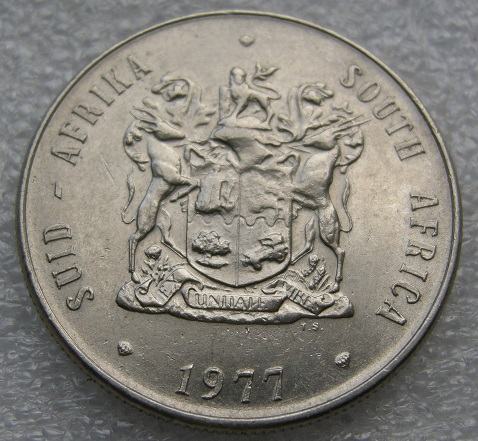 SOUTH AFRICA 1 RAND 1977