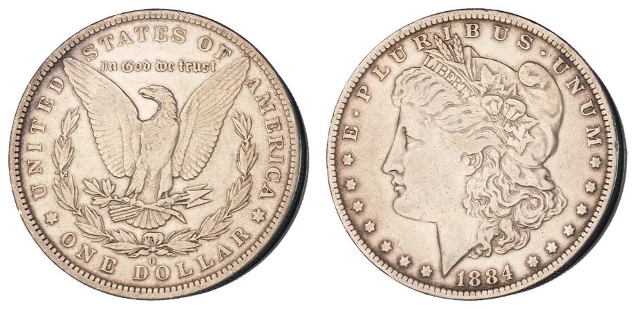 Srebrni Morgan dolari / razne godine / 169 kuna po komadu.