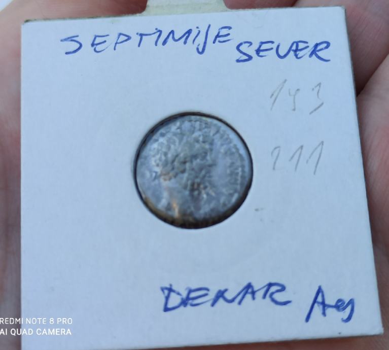 Srebrni rimski denar