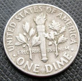 UNITED STATES Roosevelt Dime 1965