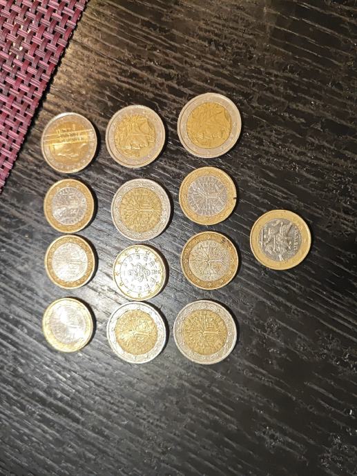 Rijetke i vrijedne kovanice od 2 eura i od 1 euro