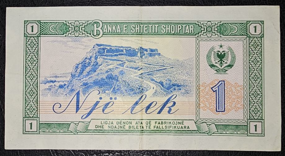 ALBANIA- 1 LEK 1976.