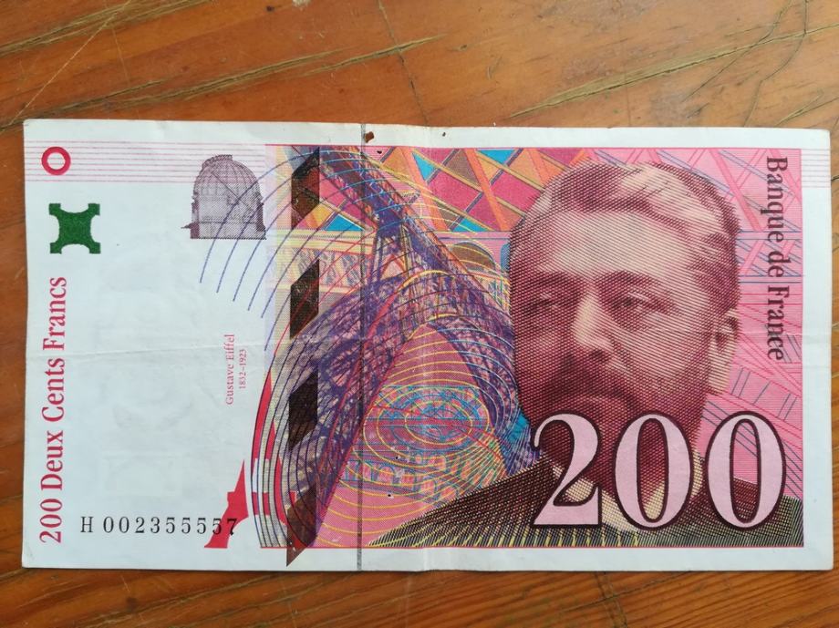 francuska, 200 franaka 1995