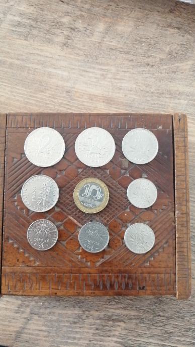 Francuski franak kovanice