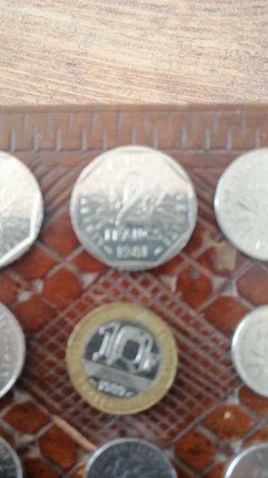 Francuski franak kovanice