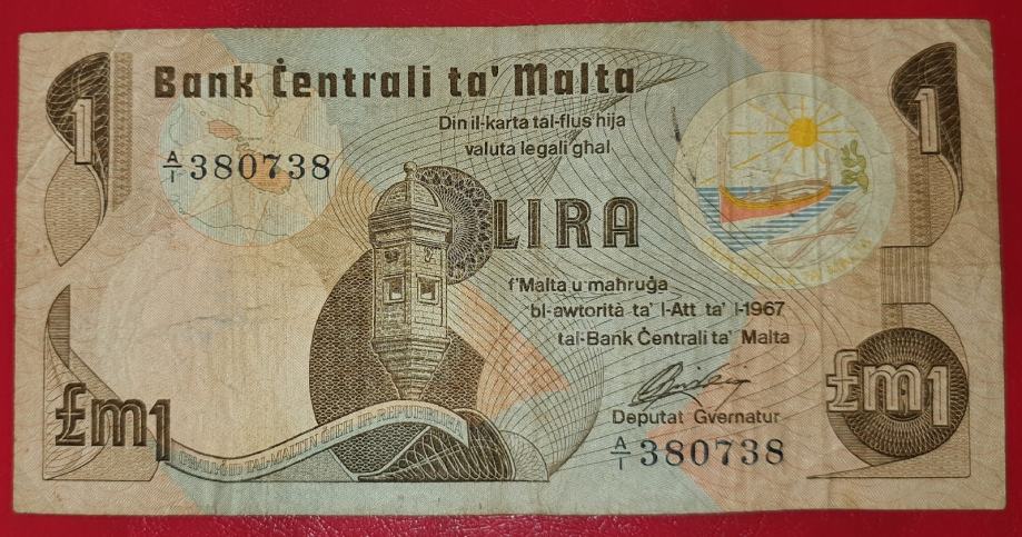 MALTA- 1 LIRA