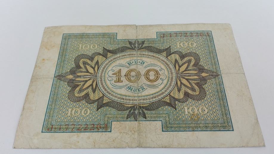 NJEMAČKA 100 MARAKA 1920 GODINA