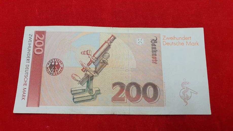 NJEMAČKA 200 maraka 1989 - Cijena po nominali + 10%