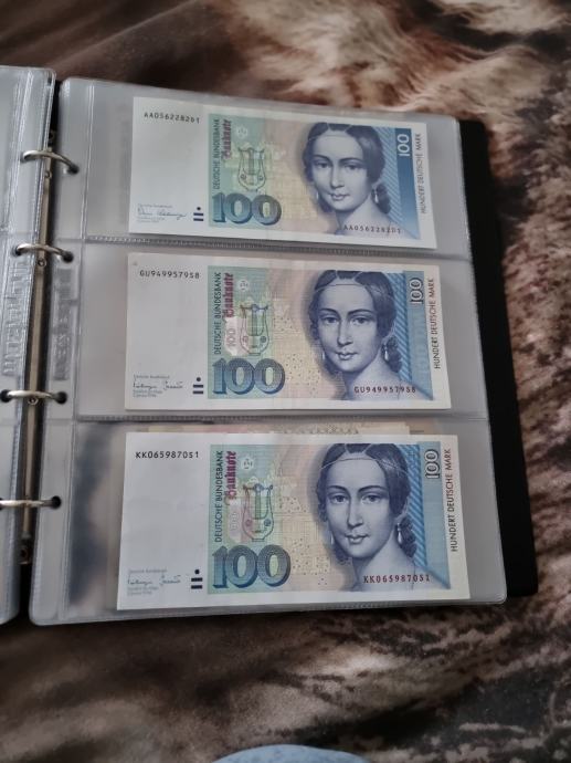 Njemacka Marka 100 DM (xf) IV Serija