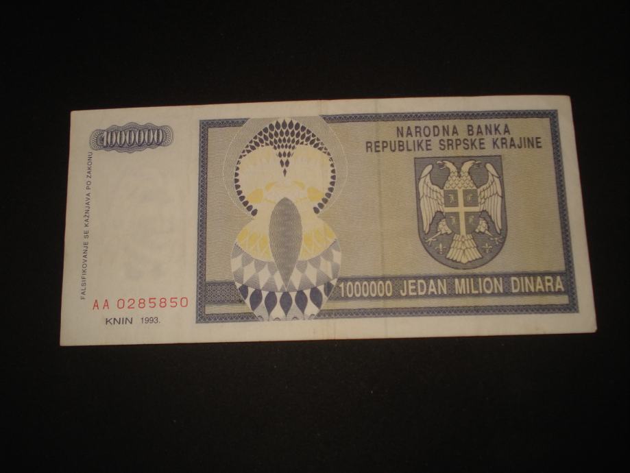 nov-anica-krajina-rsk-1-milion-dinara-1993-fine