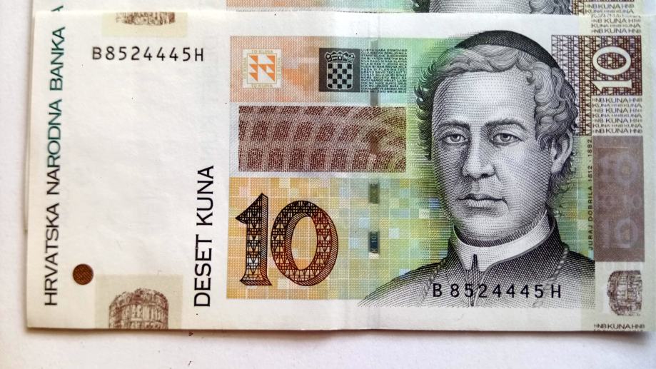 Novčanice 10 kn UNC