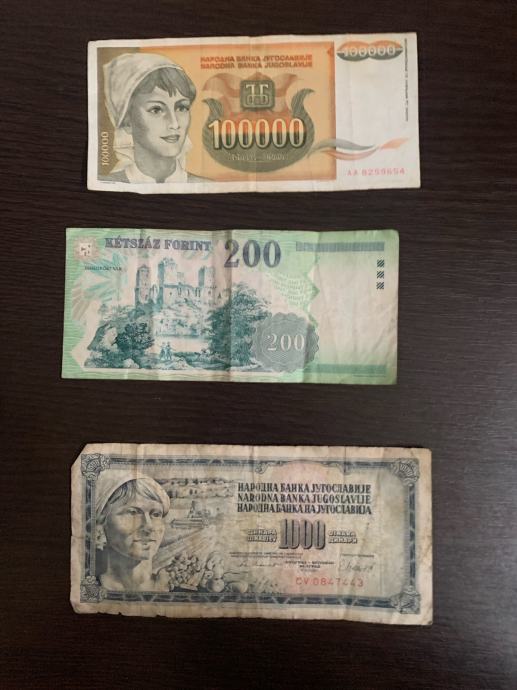 Novčanice stare lot