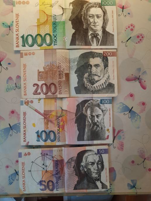 Slovenski tolari-novčanice