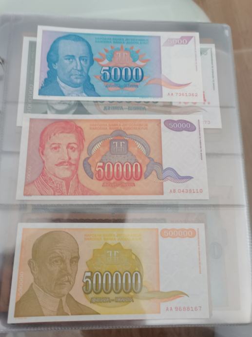 UNC jugoslavija dinari