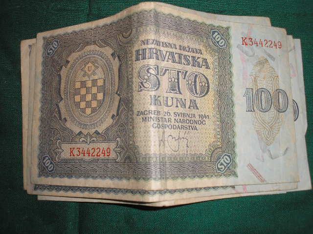 novčanice i kovanice NDH i druge, jako očuvane