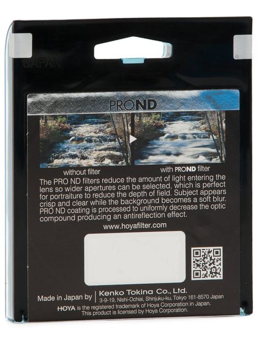 55mm Camera Lens Filter Pig Iron 55mm ND1000 Neutral Density Filter ...