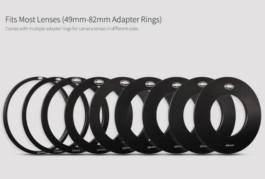 ND filter set - 8 kom. za sve navoje objektiva - Rangers