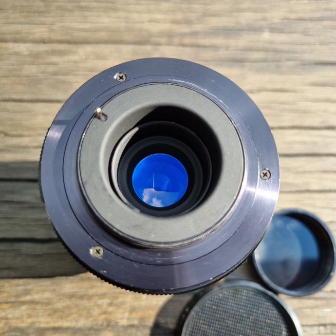 Kenlock automatic 200 mm f4, M42 navoj