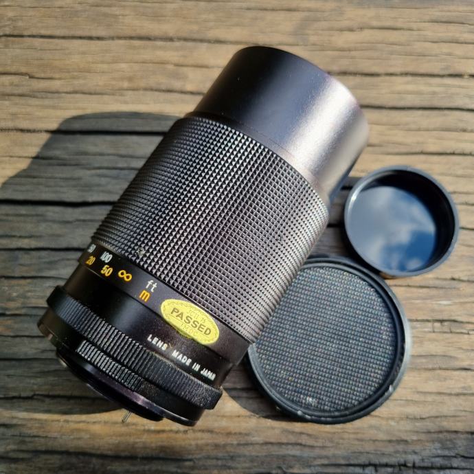 Kenlock automatic 200 mm f4, M42 navoj