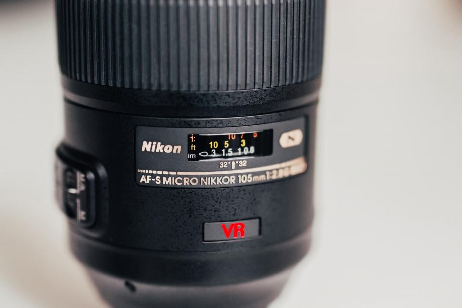 Nikon Nikkor 105mm 105 2.8G ED VR FX macro - praktički nov, garancija