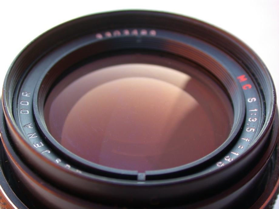 Objektiv MC 135mm S (Sonnar Carl Zeiss) aus Jena , M42 navoj