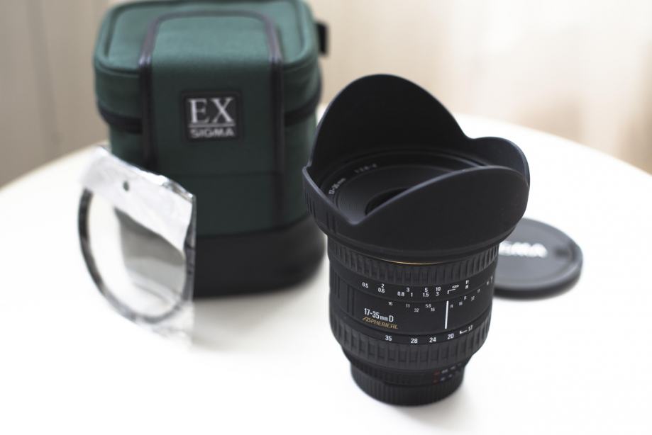 Sigma 17-35mm EX D aspherical 1:2.8 - 4 (za Nikon)