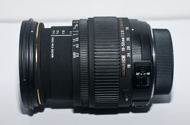 Sigma 18-50mm 2.8 EX Macro DC HSM - Nikon